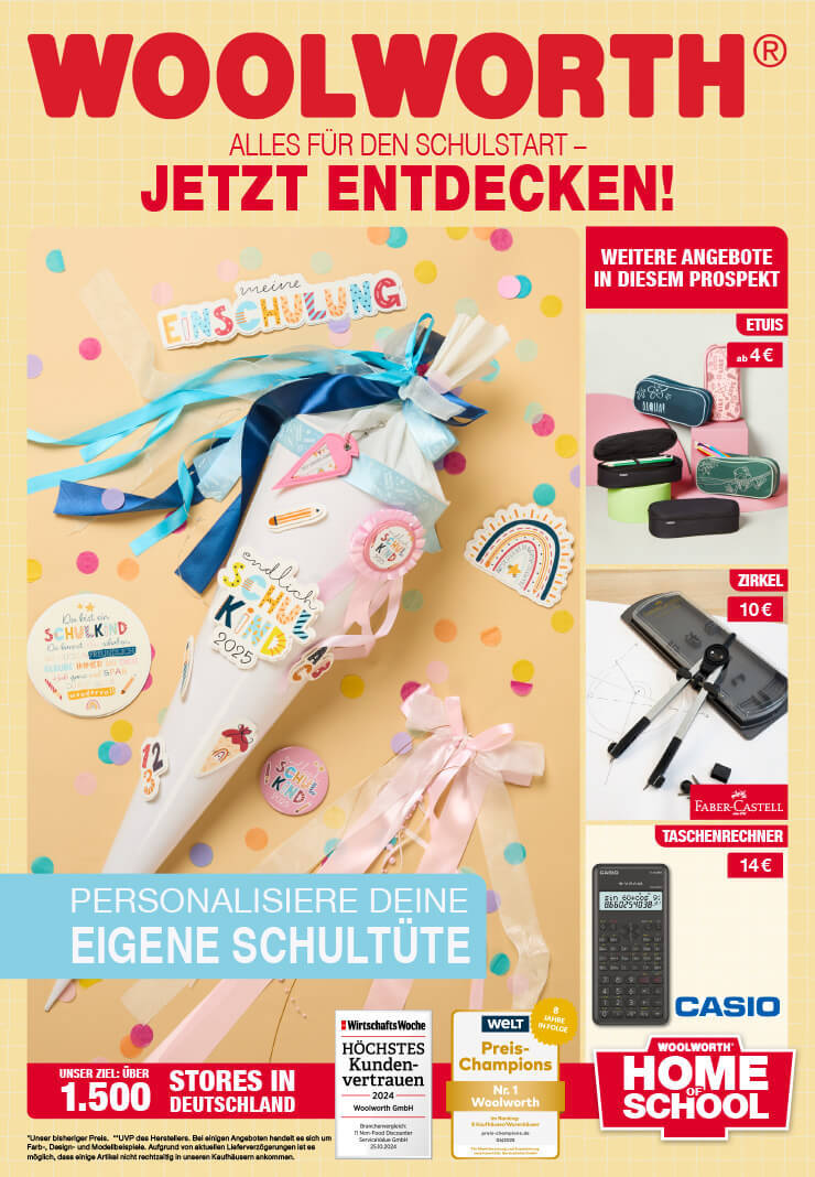 Woolworth Österreich – Woolworth Wochenprospekt - Aktuelle Schnäppchen